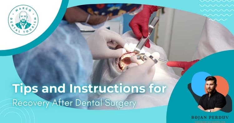 Tips and Instructions for Recovery After Dental Surgery